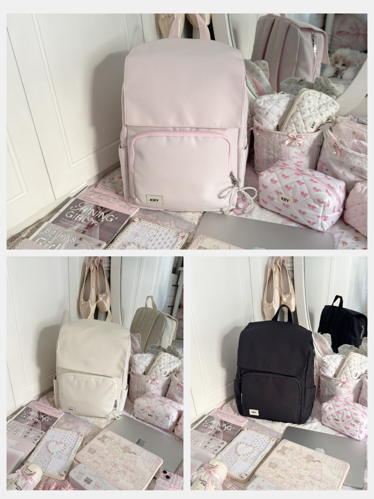 Balo Krystore Amy Backpack nam nữ vừa lap 15,6 inch | Shopee Việt Nam