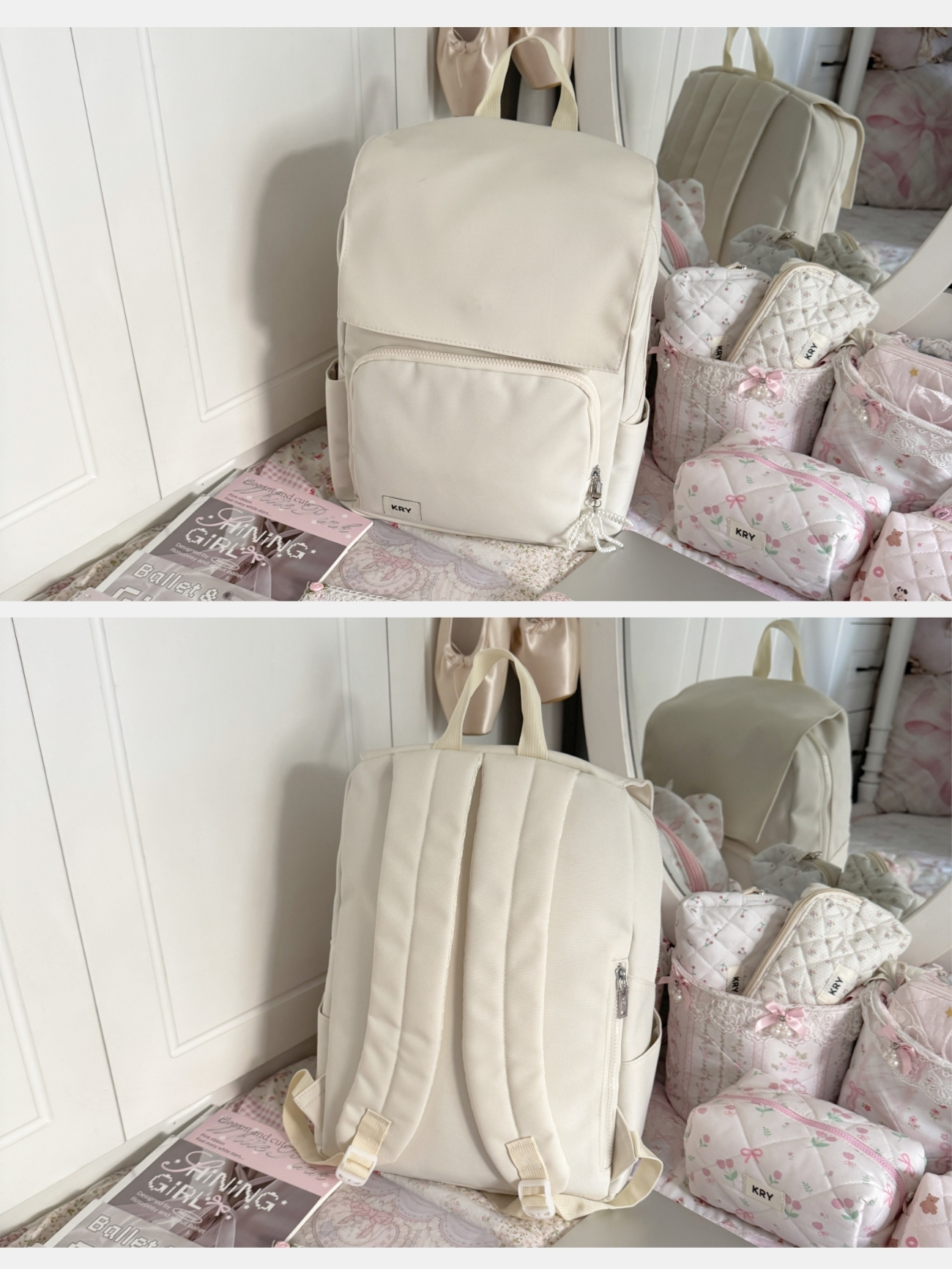 Balo Krystore Amy Backpack nam nữ vừa lap 15,6 inch | Shopee Việt Nam