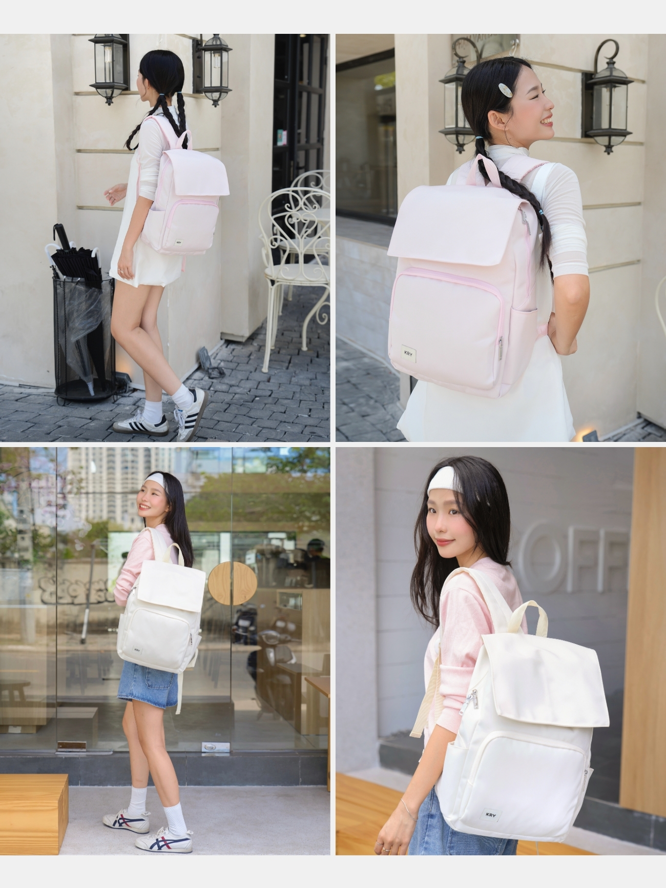Balo Krystore Amy Backpack nam nữ vừa lap 15,6 inch | Shopee Việt Nam