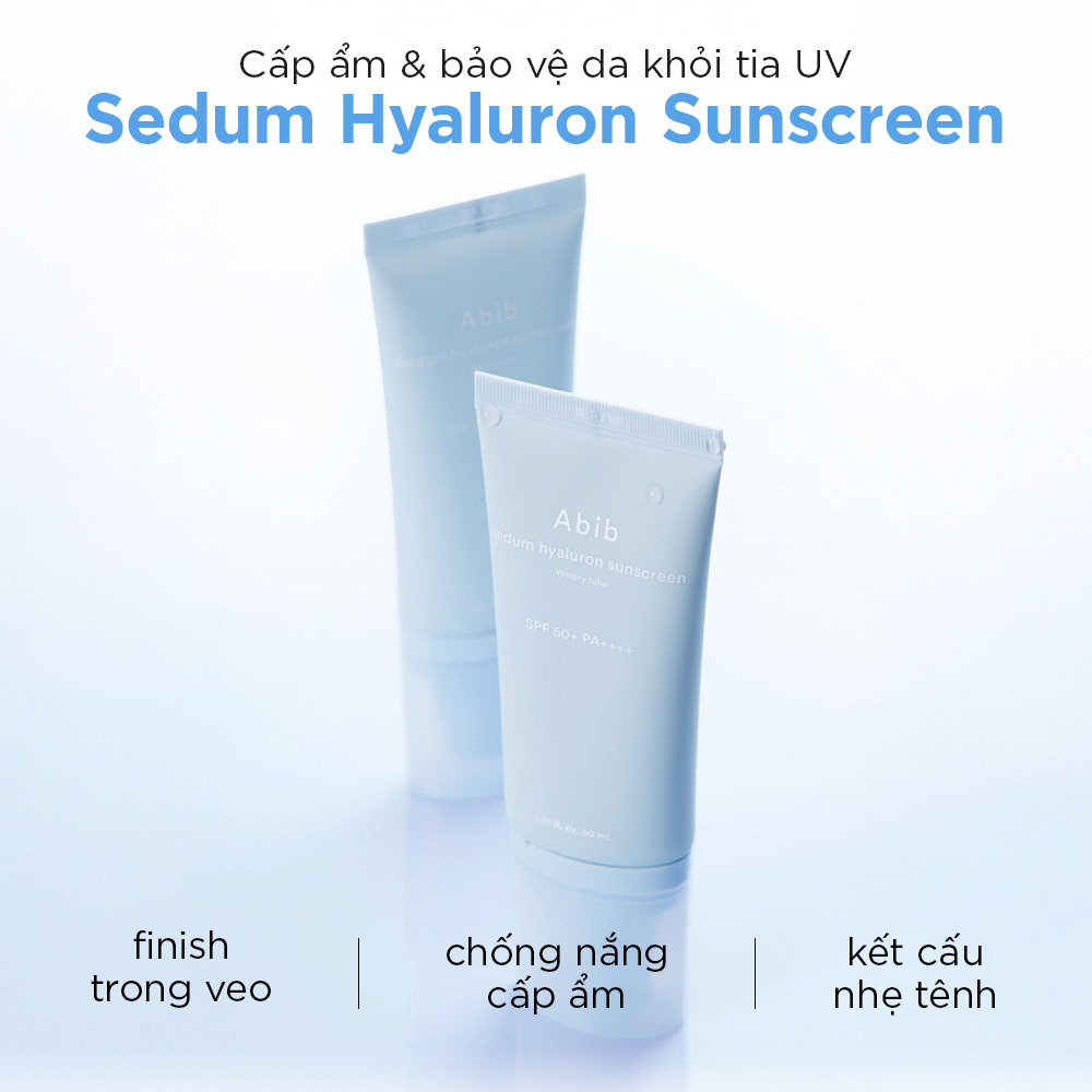 [16.12 GIẢM 50%] Kem chống nắng cấp ẩm Abib Sedum Hyaluron Sunscreen ...