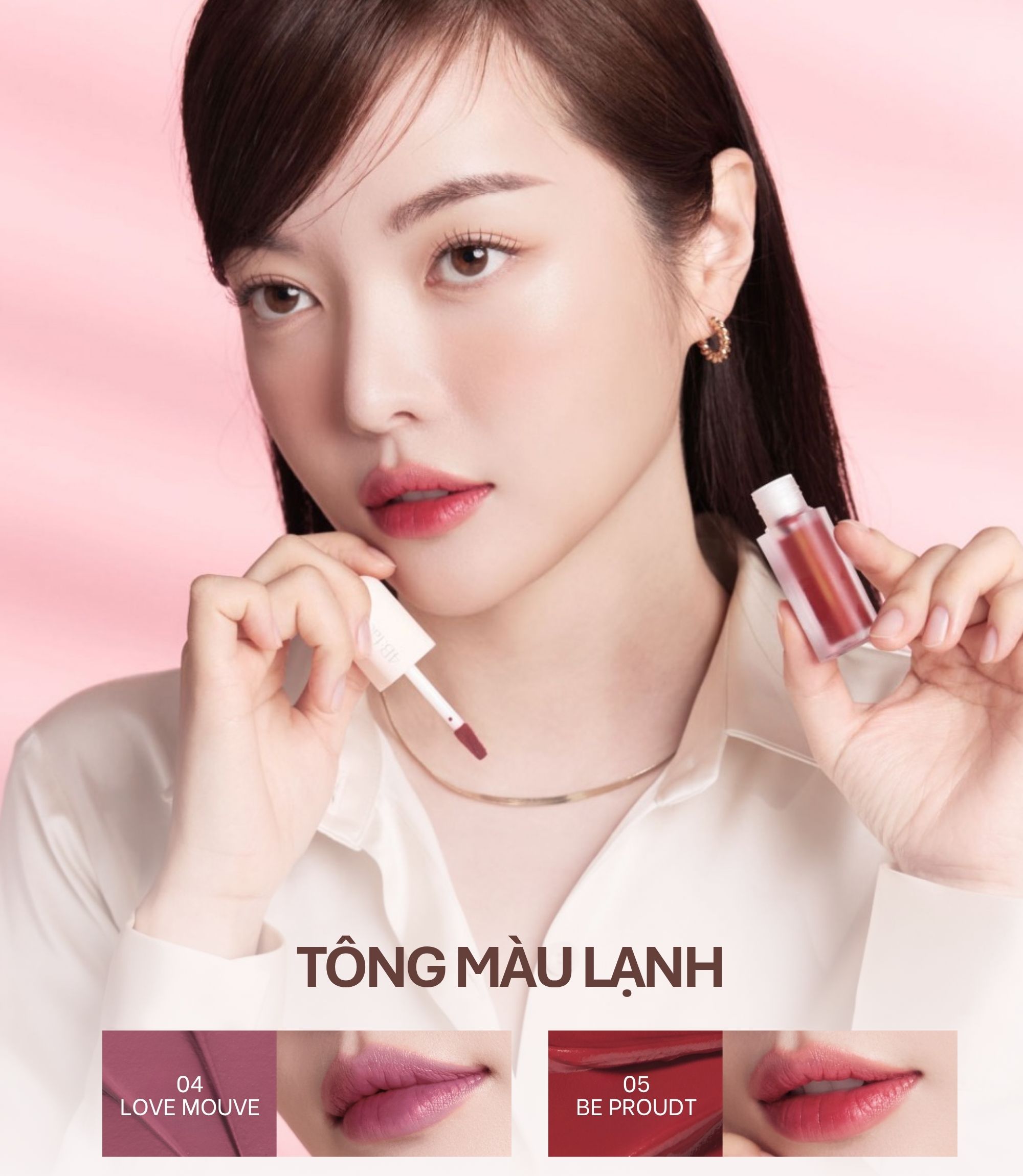[HSD 27/2/2026] Son tint lì Hàn Quốc 4B:face Soft Blur Velvet Tint 3g ...