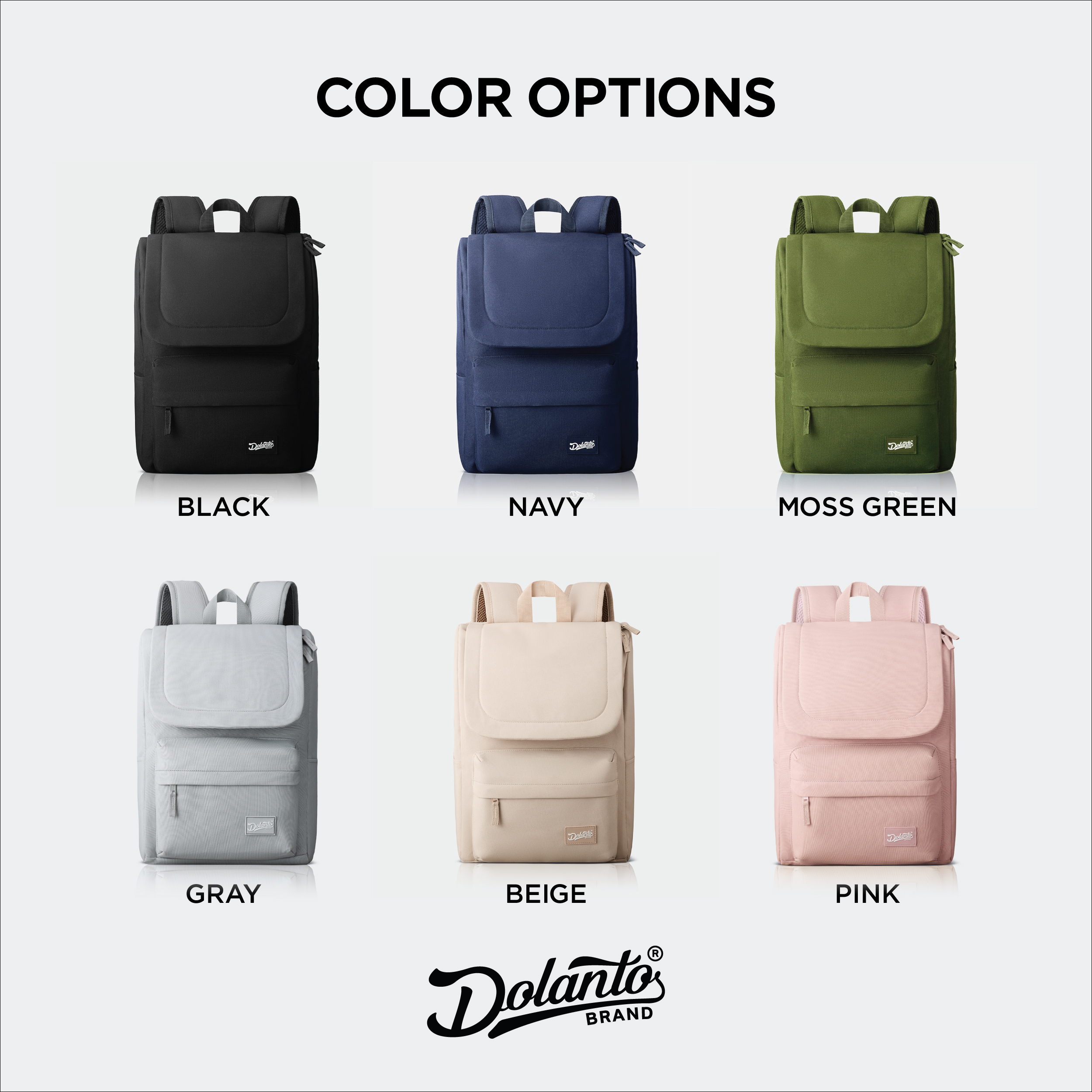 Balo DOLANTO BRAND® Daily Backpack (6 colors) | Shopee Việt Nam