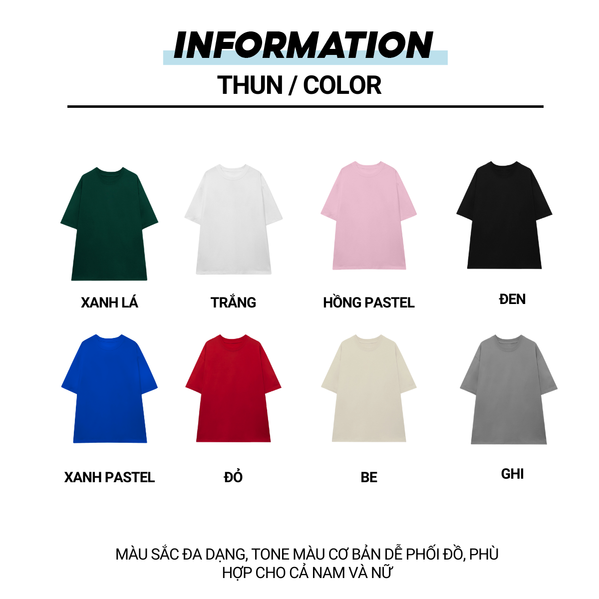 Áo Thun Nữ, Áo Phông Unisex By PEABOO Mã TN Good Things Chất Cotton Thoáng Mát Form Rộng Tay Lỡ ...