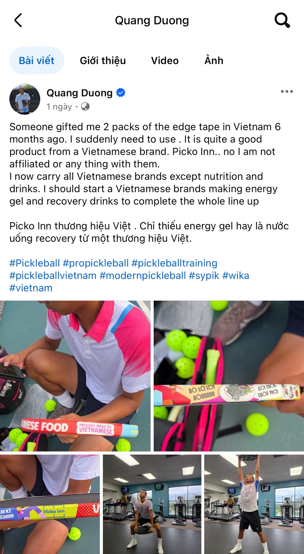 Picko inn - [Picko Picked Collection] - Miếng dán PU bảo vệ viền vợt Pickleball EDGE GUARD ...