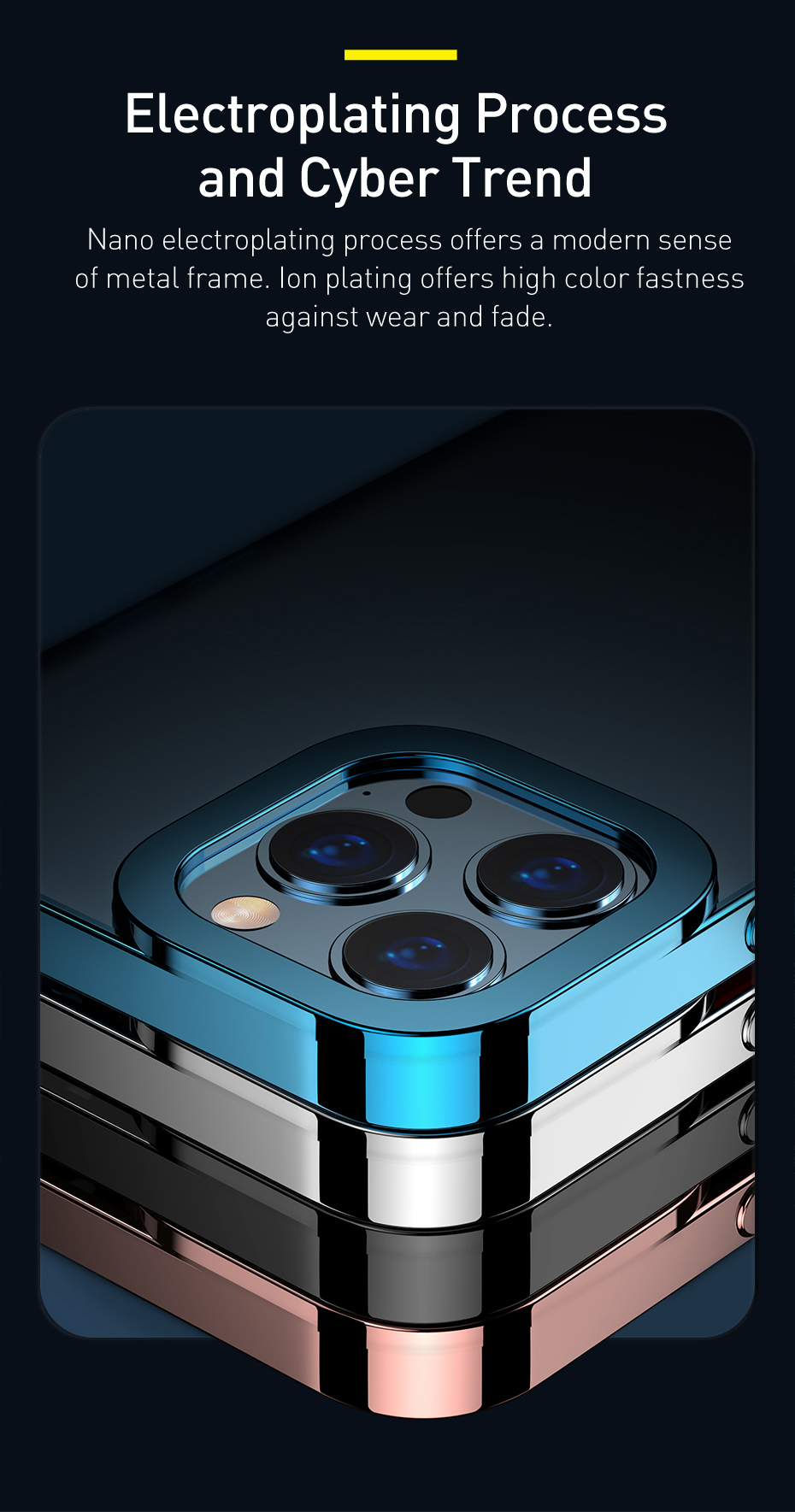 Ốp lưng nhựa cứng trong suốt Baseus Glitter Case dùng cho iP13/13Pro/13Promax 2021 | Shopee Việt Nam