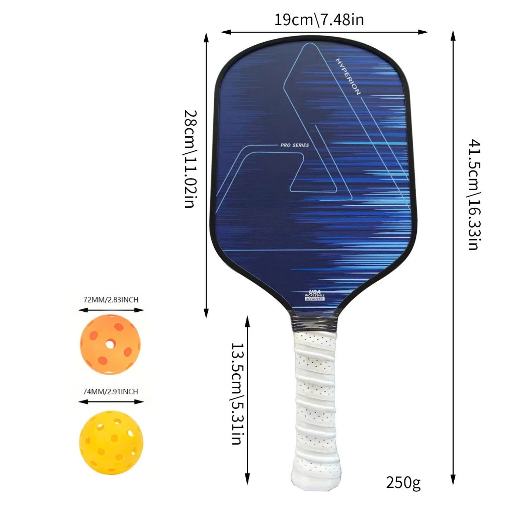 Vợt Pickleball T700 Xanh Xước Hyperion Pro Series Mặt Nhám Thêm Lớp ...