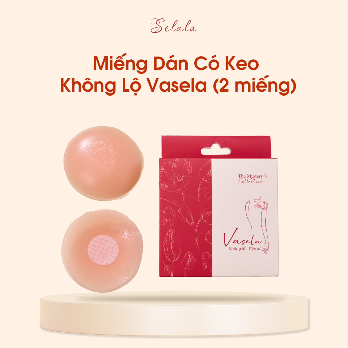 Miếng Dán Có Keo Không Lộ Vasela Selala (2 miếng) | Shopee Việt Nam