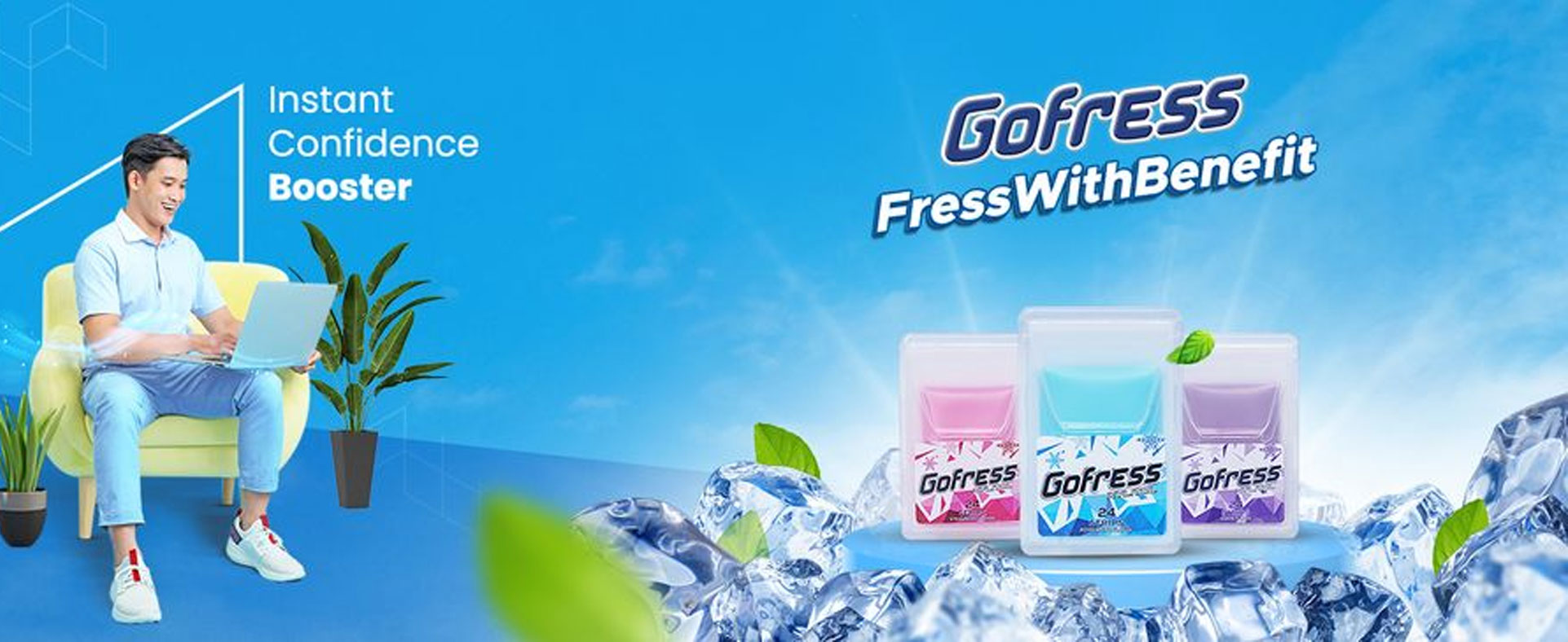 Gofress Xylitol – Miếng Thơm Miệng Tan Trên Lưỡi Hương Spearmint Hộp ...
