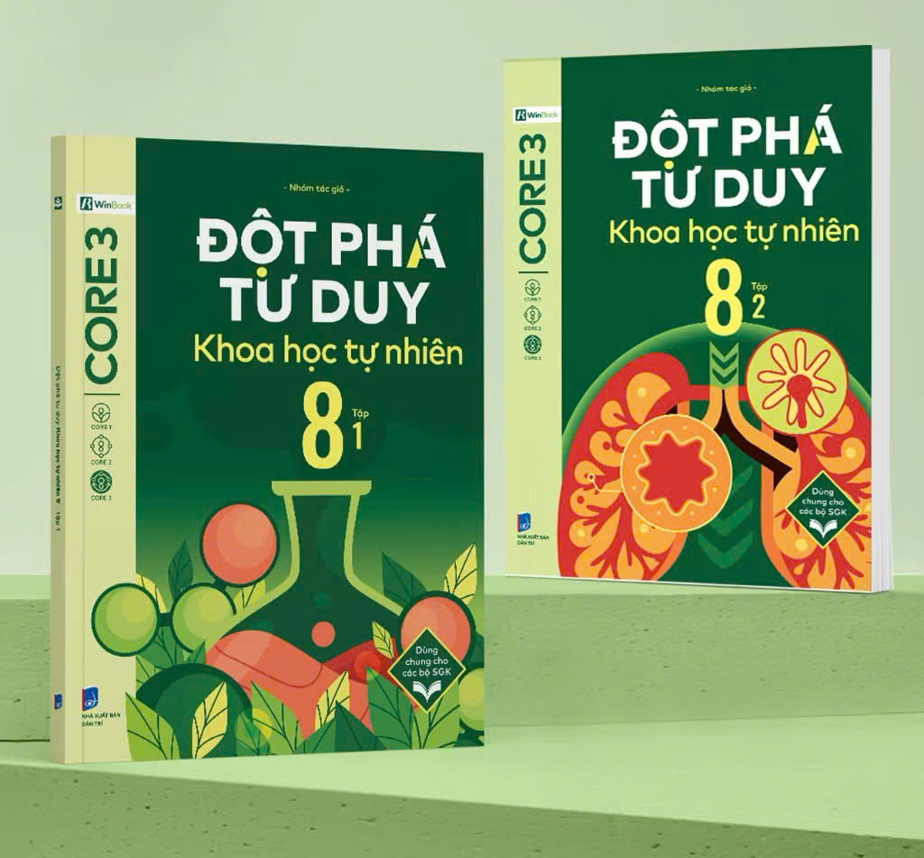 Sách - Đột phá tư duy Khoa học tự nhiên 8 - Dùng chung cho các bộ SGK ...