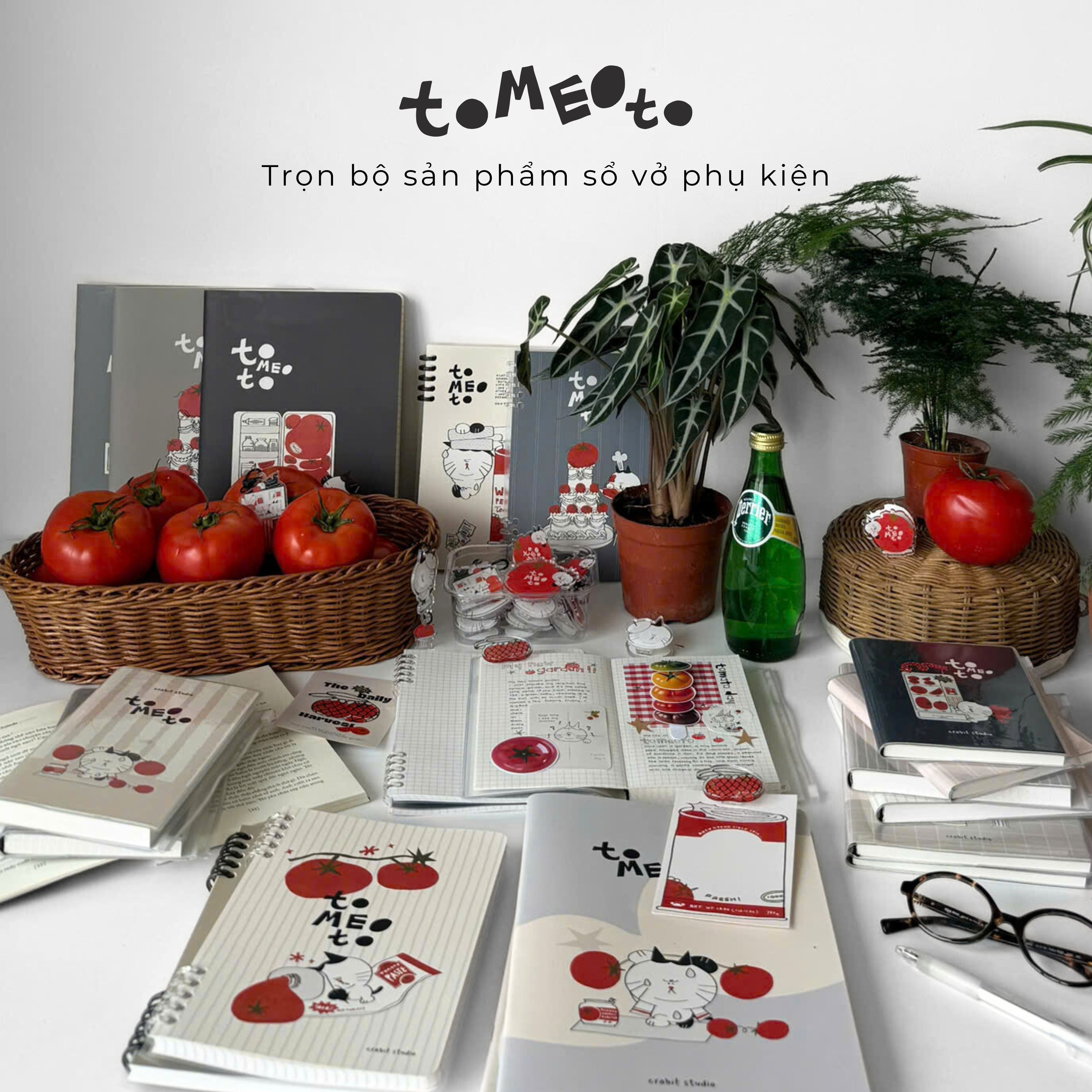 Vở kẻ ngang chấm 100 trang Crabit tập học sinh ghi chép sáng tạo Studygram Tomeoto Collection ...