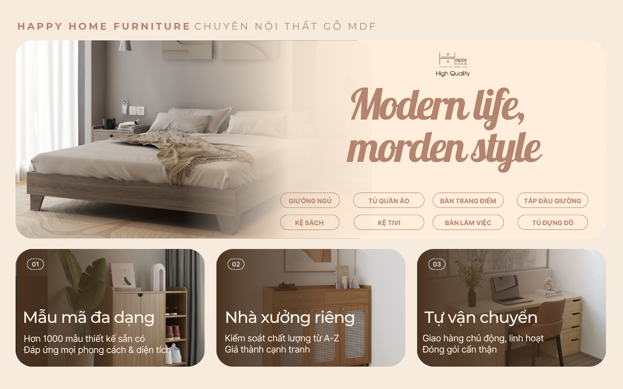 HAPPY FURNITURE , Tủ lưu trữ 3 cửa mở - RUBEL, TCM_225, 140cm x 40cm x ...