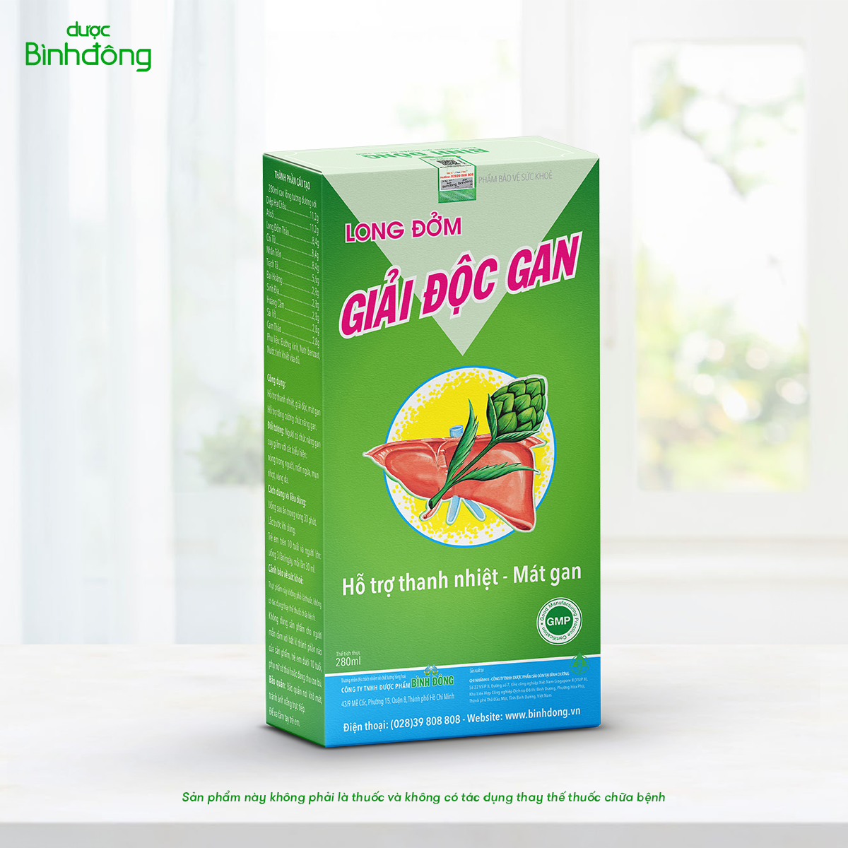 Combo 3 chai Long Đởm Giải Độc Gan Dược Bình Đông Chai 280ml - Thanh ...