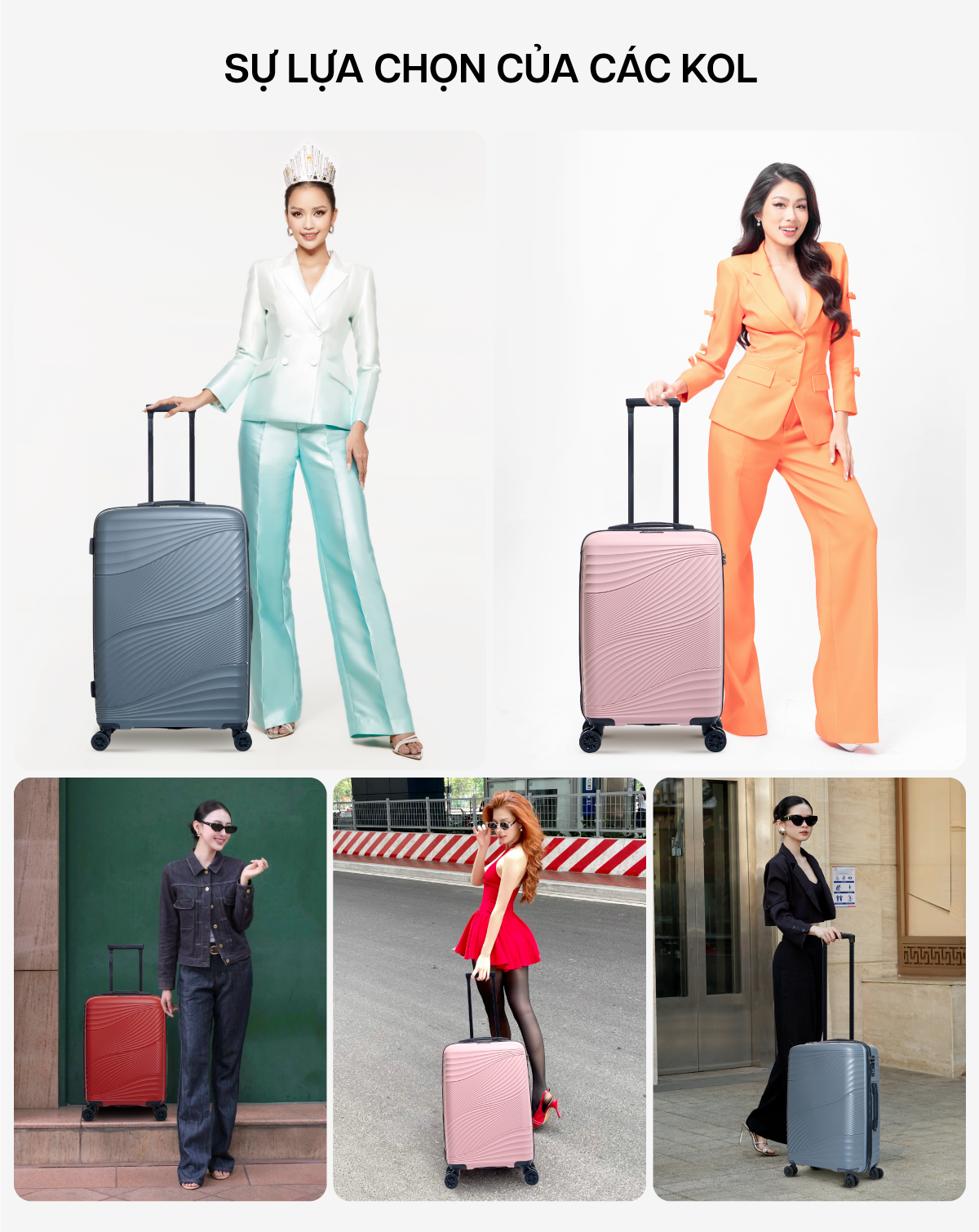 [🔥HOT DEAL] Vali Kéo MIA Du Lịch ZENI - Size 19/24/28 Inch, Nhựa PP Hạn ...