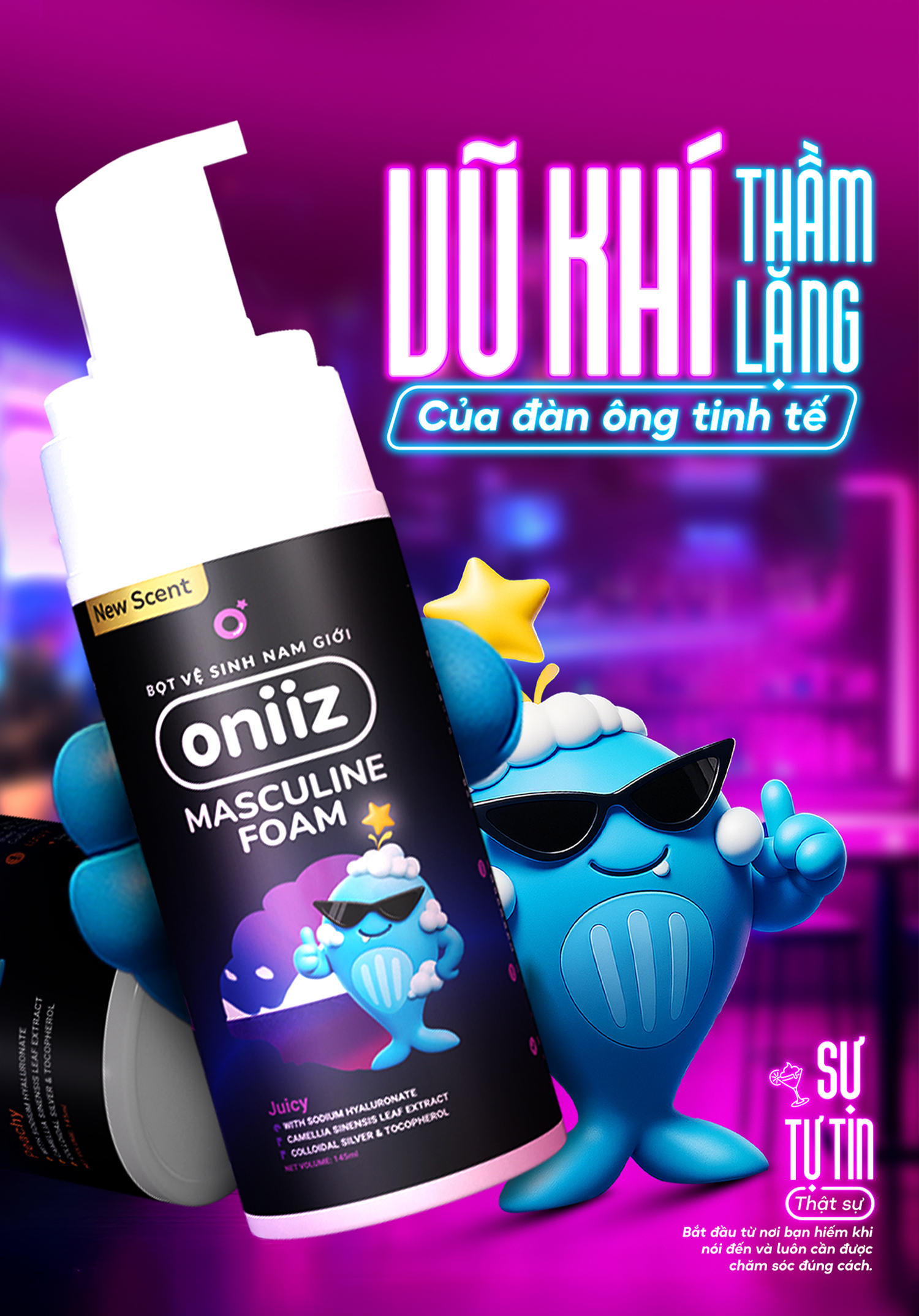 Bọt vệ sinh nam giới Oniiz Plus - Dung dịch Masculine Foam sạch sâu ...