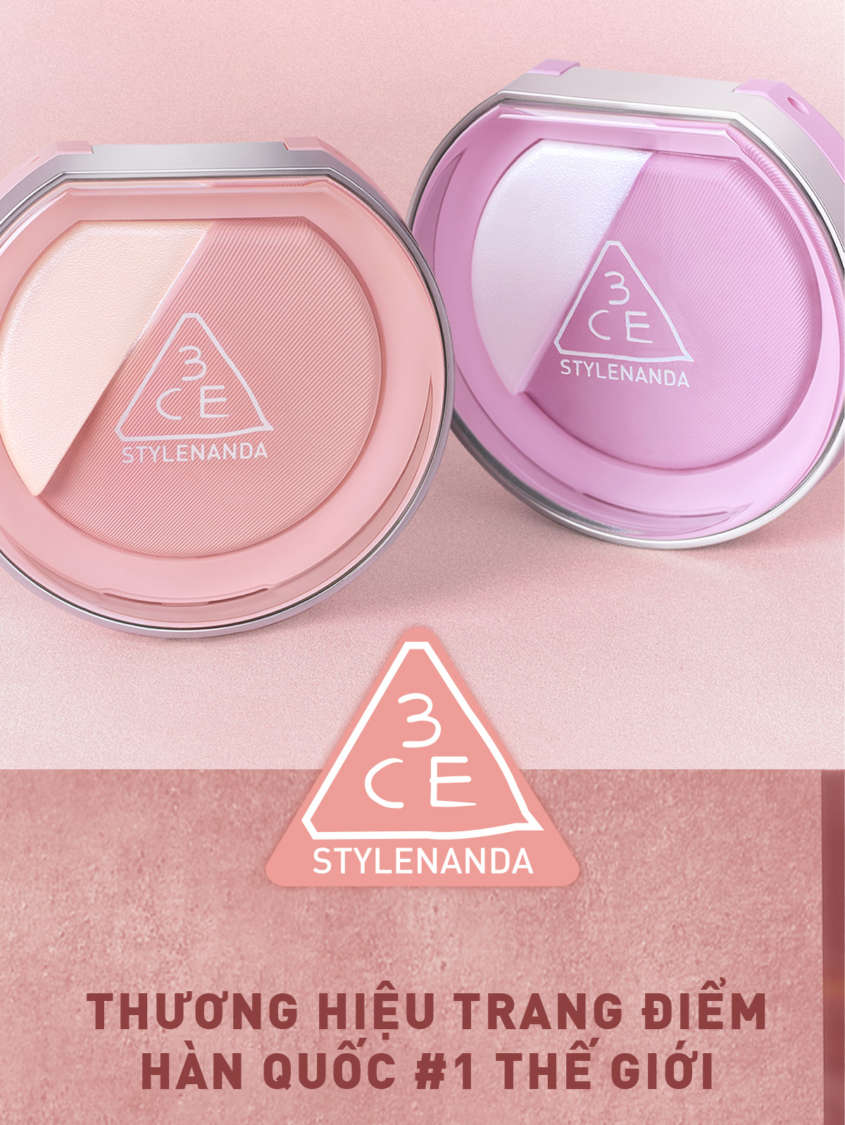 Phấn Má Hồng Bắt Sáng 3CE Blushlighter | Shopee Việt Nam