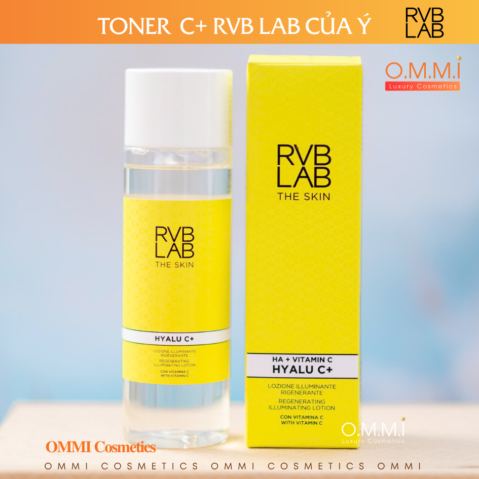 RVB LAB - Toner HYALU C+ cân bằng da, hỗ trợ sáng da, căng bóng da ...