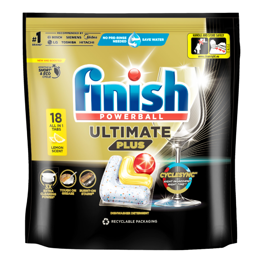 Viên Rửa Chén Bát Hương Chanh Finish Powerball Ultimate Plus Intensive ...
