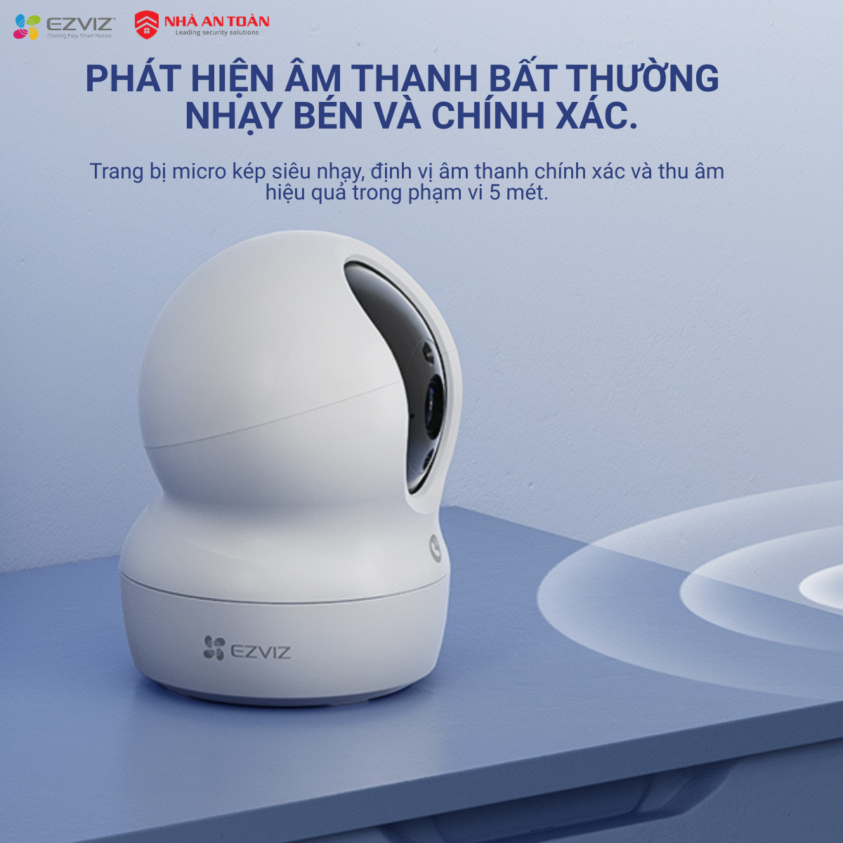 Camera EZVIZ CP1 Pro - Bản Nâng Cấp C6N Camera Trong Nhà Quay 360° Phát ...