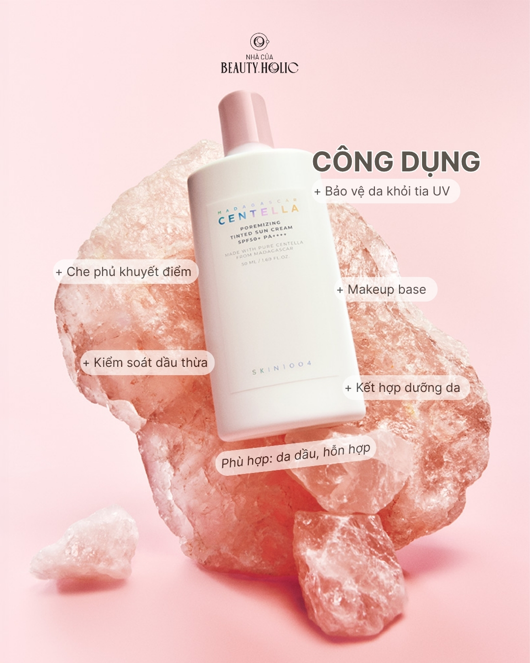 KCN nâng tone,che lỗ chân lông SKIN1004 MADAGASCA CENTELLA POREMIZING ...