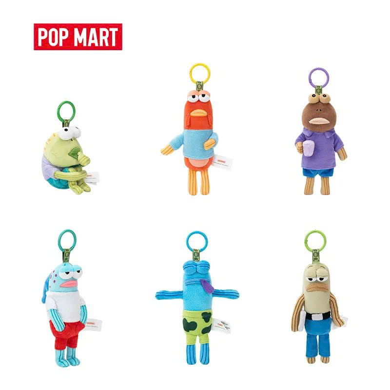 POP MART SpongeBob - Bikini Bottom Residents - Wacky Plush Blind Box ...
