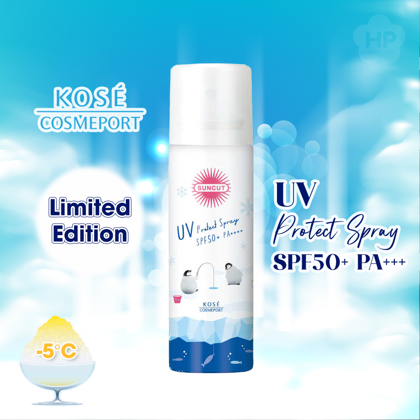 Chống Nắng Dạng Xịt Kose Suncut UV Protect Spray SPF50+ PA++++ 60g | Shopee Việt Nam