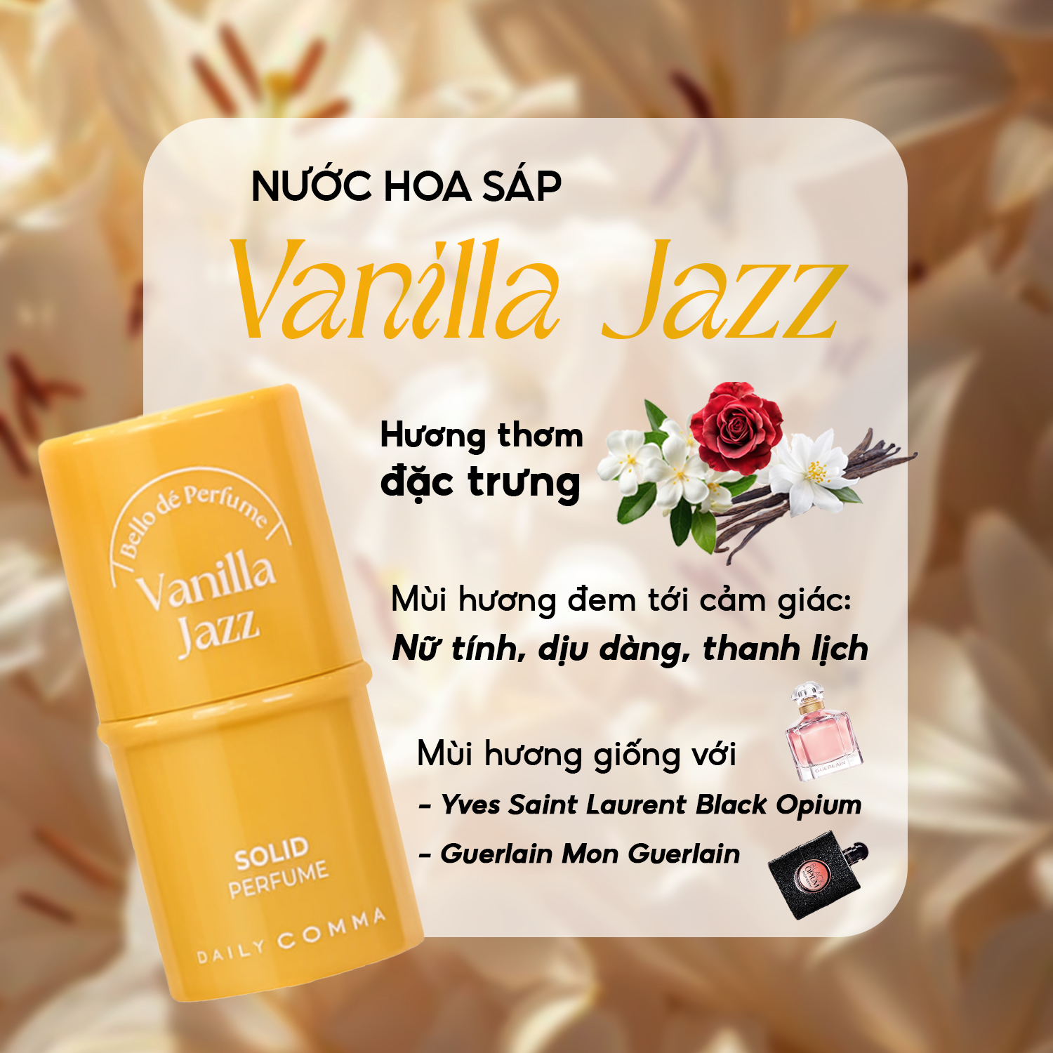 Nước hoa Sáp Daily Comma Solid Perfume nhỏ gọn tiện lợi - Date 2028 ...