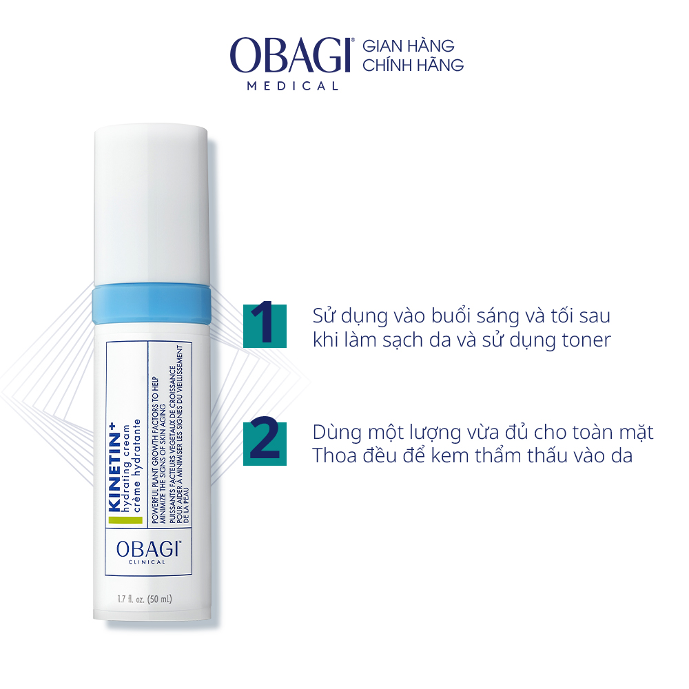 [Obagi x KOL] Kem dưỡng phục hồi làm dịu da Obagi Clinical Kinetin+ ...
