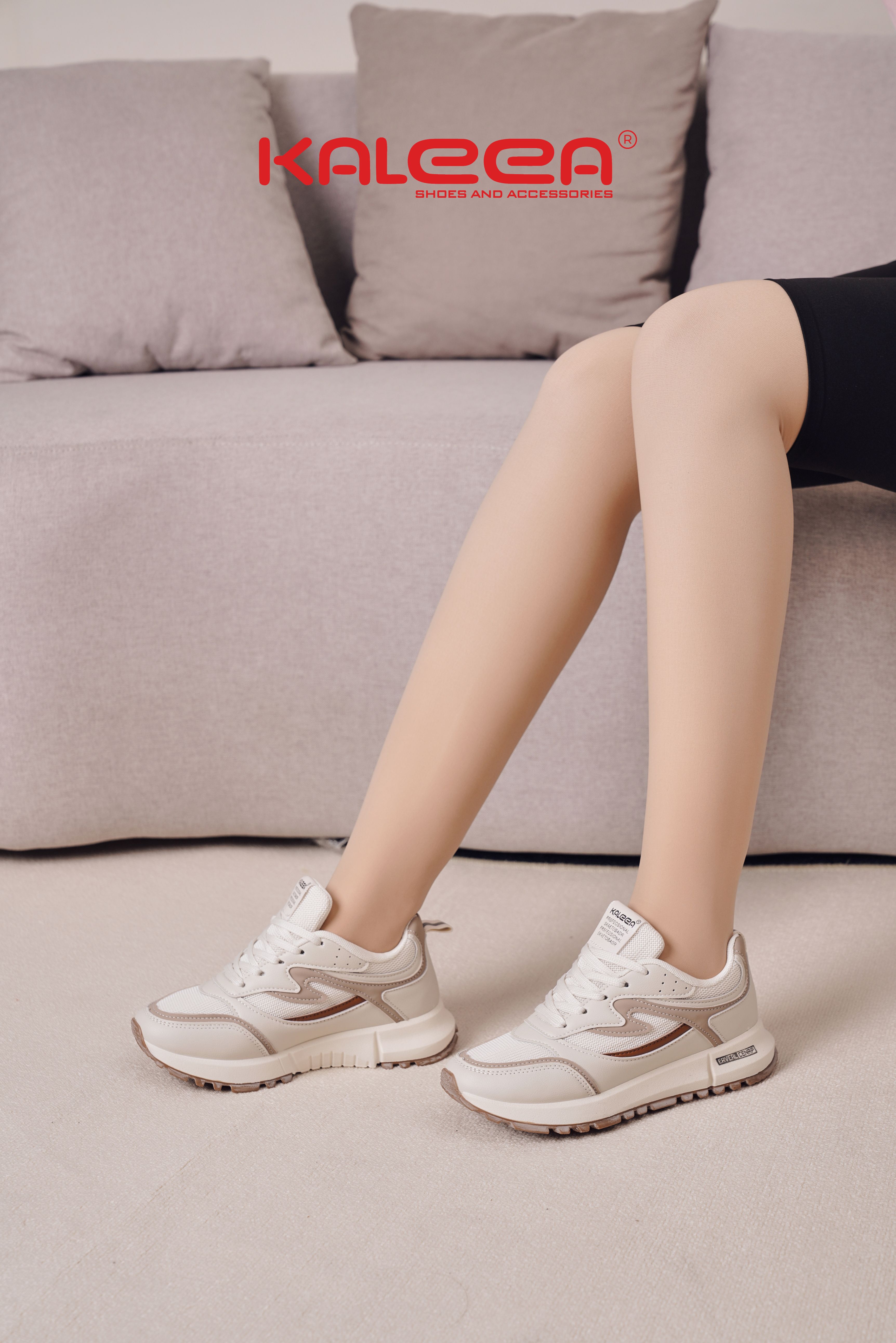 Kaleea - Giày Thể Thao Nữ Đi Bộ Tập Gym Chất Liệu Lưới Dệt Kim Sneaker ...