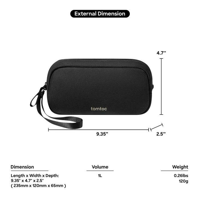 Túi Đựng Phụ Kiện Tomtoc (Usa) Light-T12 Electronic Accessory Pouch–T12S1- Hàng Chính Hãng ...