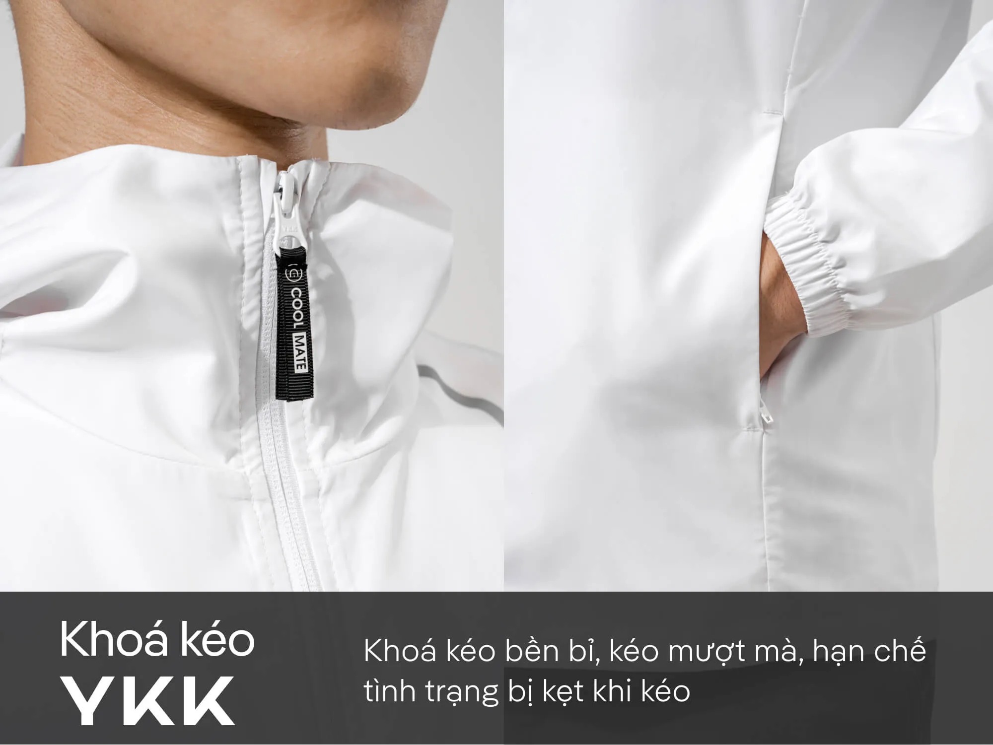 Áo chống nắng Daily Wear trượt nước, chống UV, nhanh khô, áo khoác siêu ...