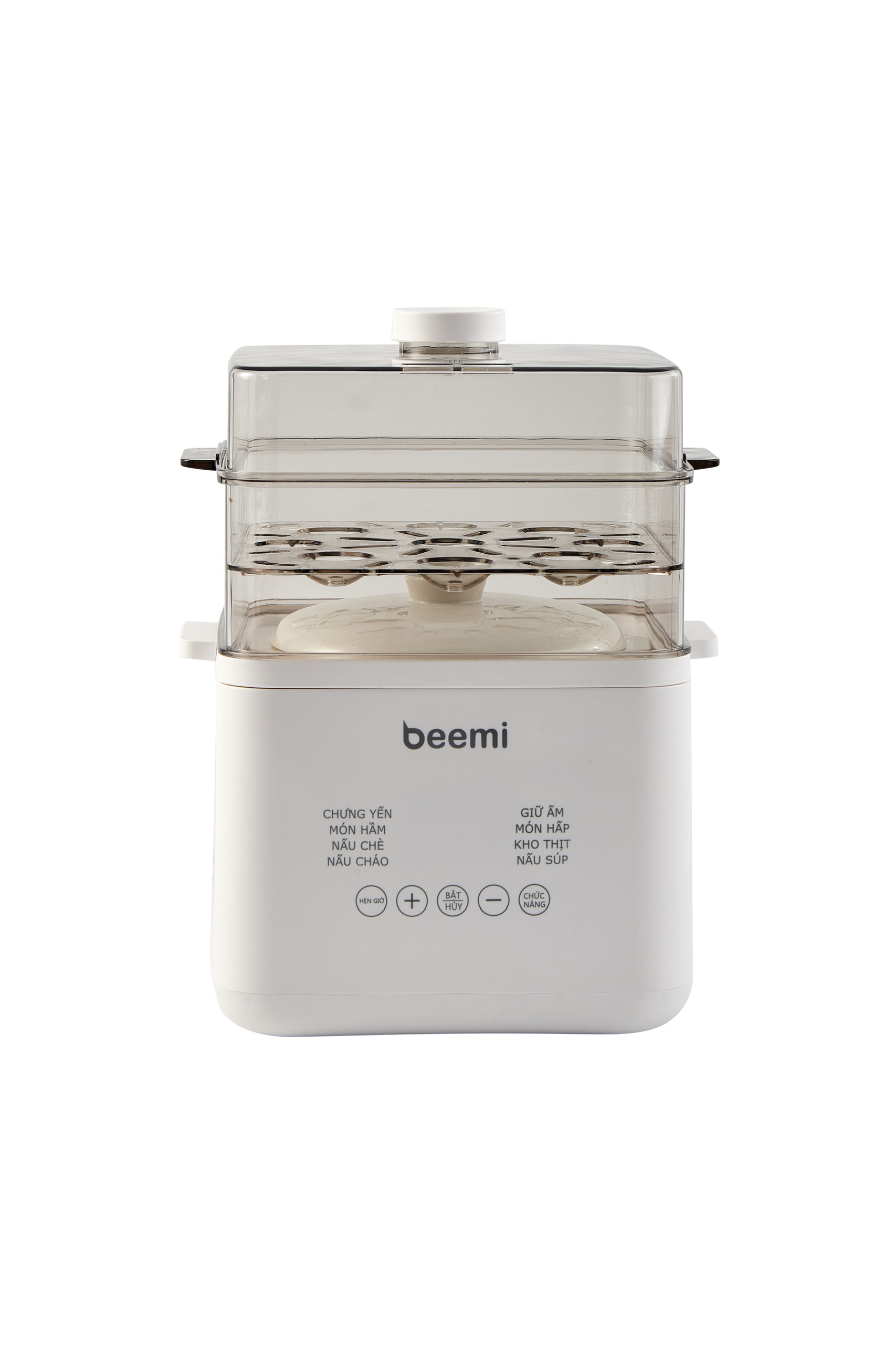 Beemi Nồi Nấu Cháo Chậm Đa Năng - Nấu Cách Thủy, Hầm Súp, Hấp Đồ Ăn Dặm ...