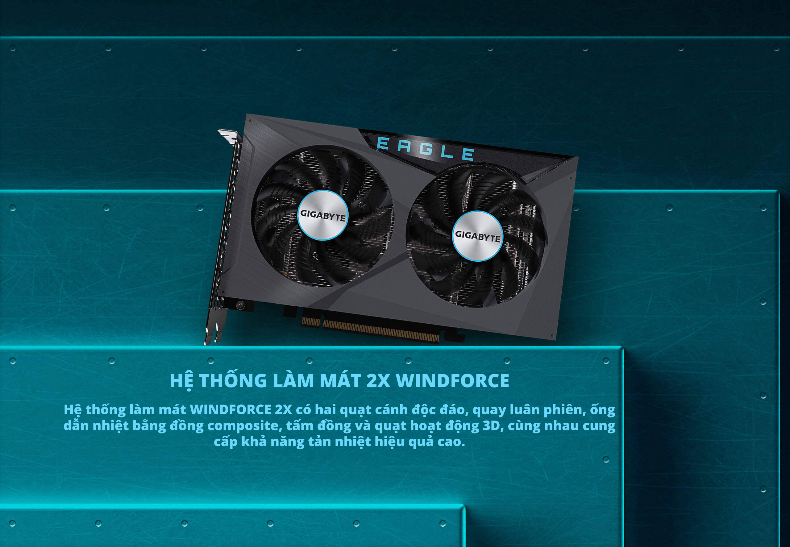 Card màn hình Gigabyte RX 6500 XT EAGLE-4GD - BH 36 Tháng Hacom PC ...