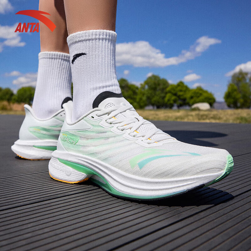 [10KM+] ANTA Nam Mach 4 Giày chạy bộ Running Shoes 1124B5583 | Shopee ...