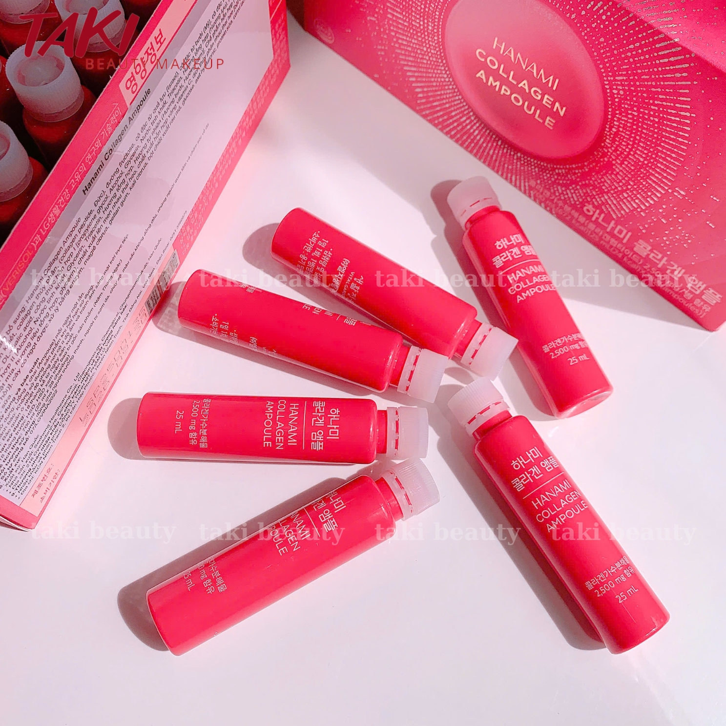 Nước Uống Đẹp Da Collagen Hanami Ampoule LG Cao Cấp Hàn Quốc Hộp 28 Lọ ...