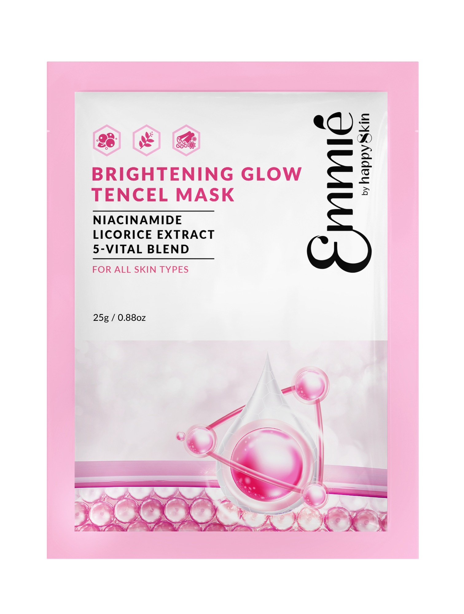 [KOL LIVE] COMBO 2 Hộp mặt nạ vải sinh học Tencel 25gx20 Emmie: 10 Xanh+10 Hồng (Phiên bản nâng ...