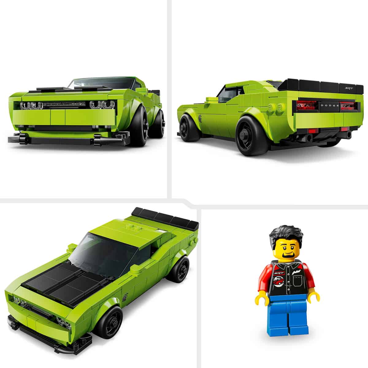 Đồ Chơi Lắp Ráp Xe Thể Thao Dodge Challenger SRT Hellcat LEGO SPEED ...