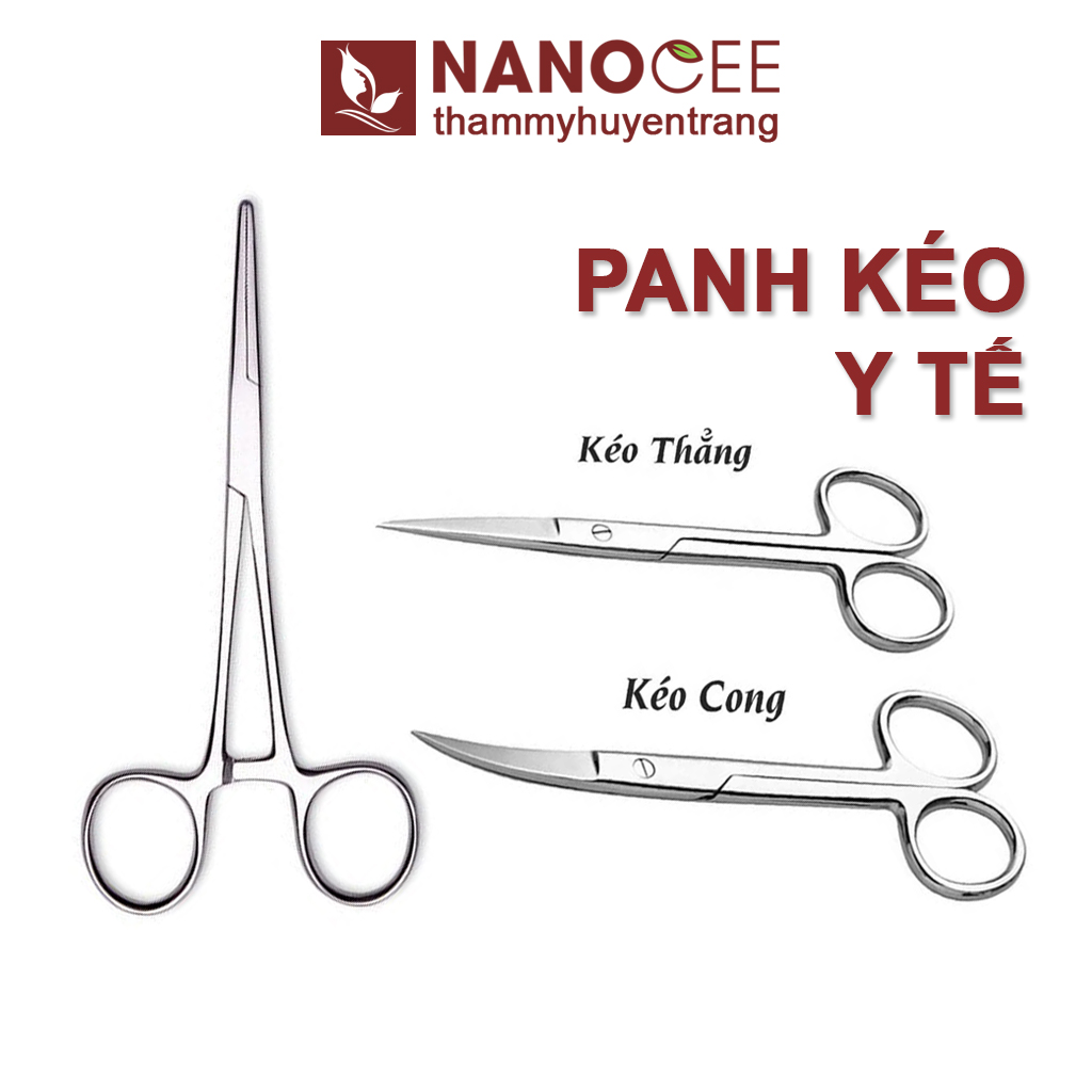 Panh Kéo Y Tế 12, 14, 16, 18, 20cm Thẳng / Cong, Có Mấu / Không Mấu ...