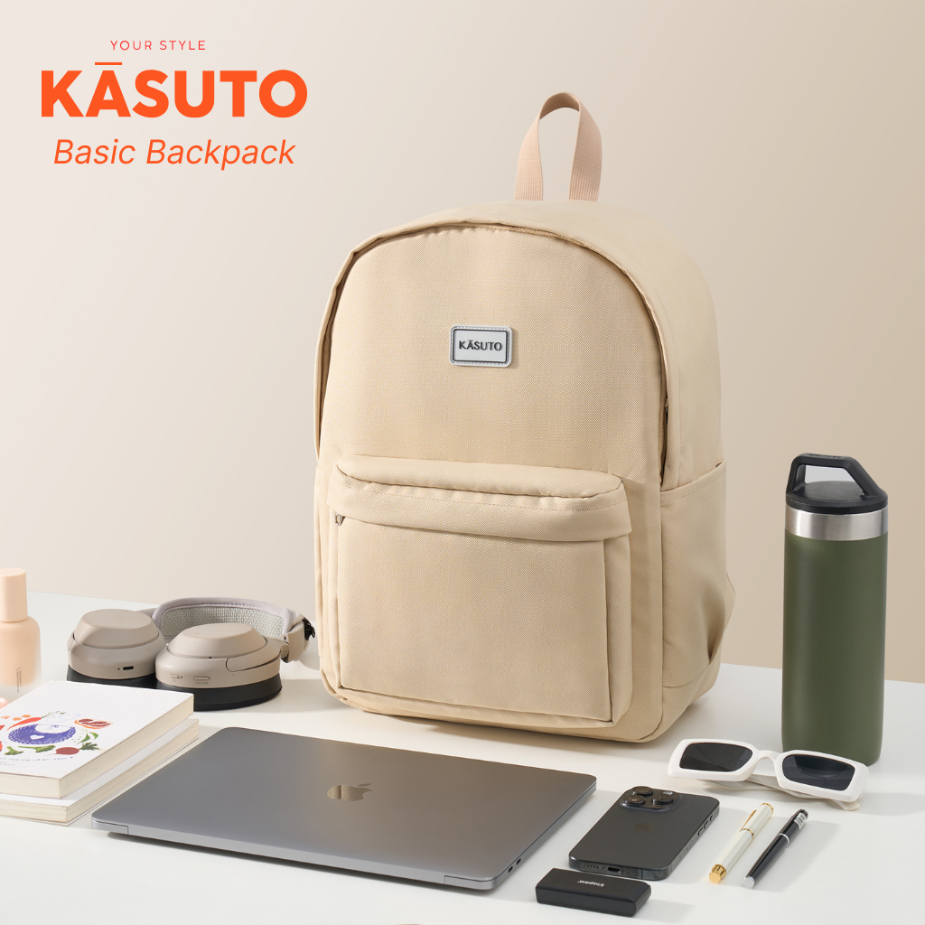 Balo đi học Nam Nữ KASUTO BRAND Basic Backpack B2 Nhiều Ngăn Đựng ...