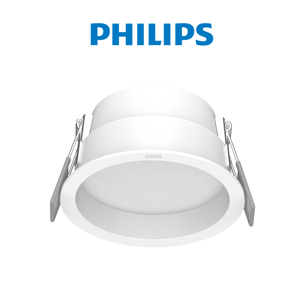 Đèn LED PHILIPS âm trần chóa sâu DL260 7W, 11W D75- Góc chiếu: 100 ...