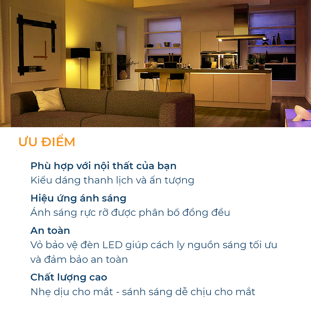 Đèn LED PHILIPS âm trần chóa sâu DL260 7W, 11W D75- Góc chiếu: 100 ...