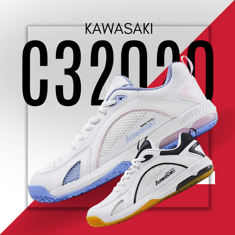 Giày Kawasaki K1B30 C32020 giày cầu lông , tennis , pickerball nam nữ ...