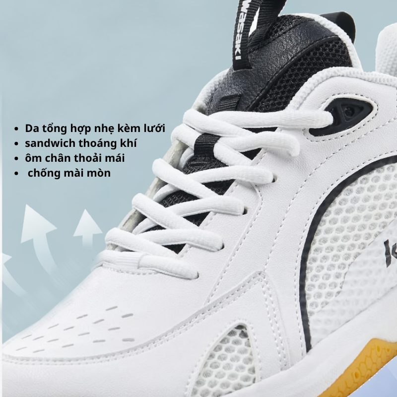 Giày Kawasaki K1B30 C32020 giày cầu lông , tennis , pickleball nam nữ ...