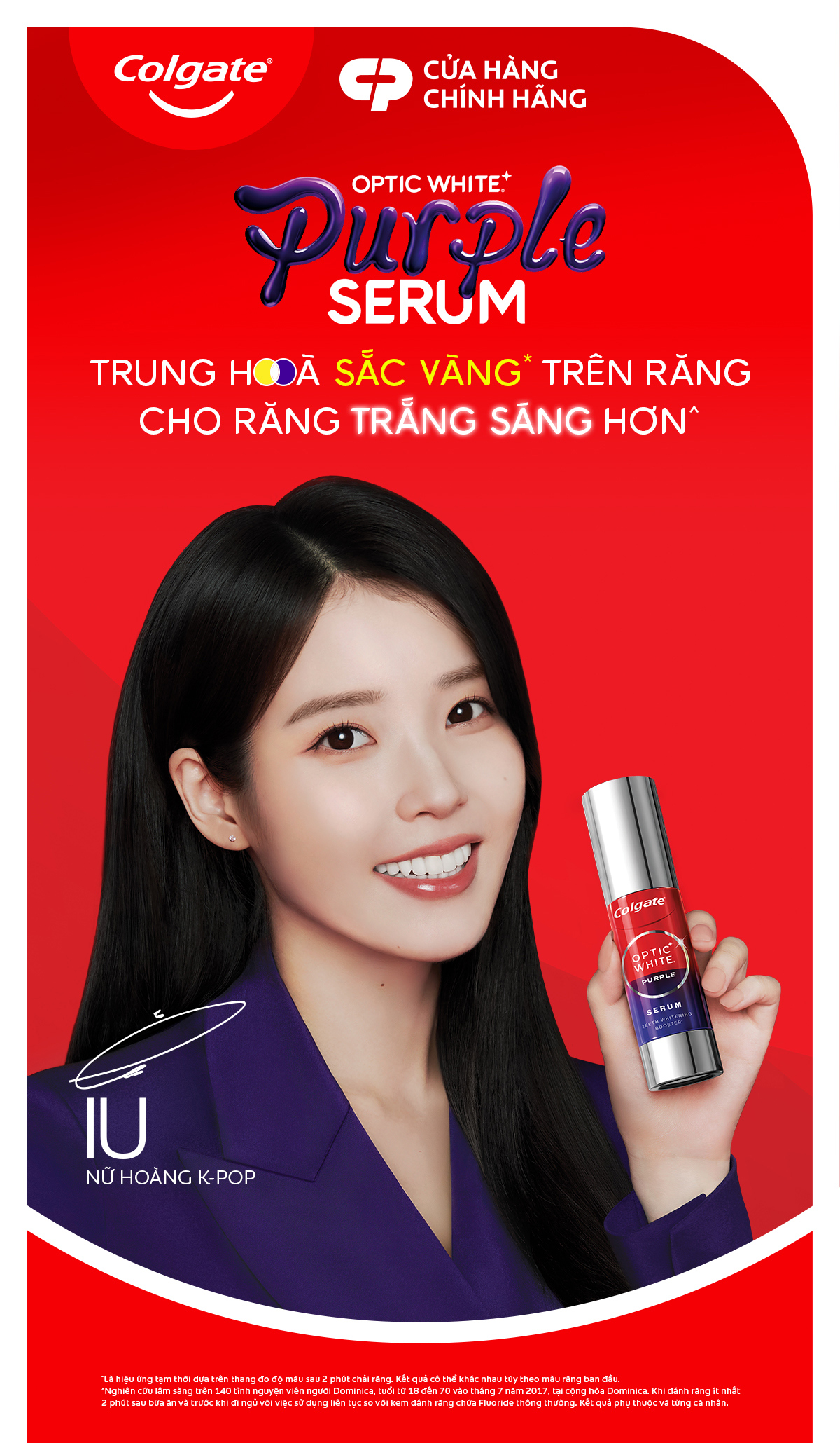 Bộ Kem đánh răng & Serum Colgate trắng răng Optic White Purple x IU ...