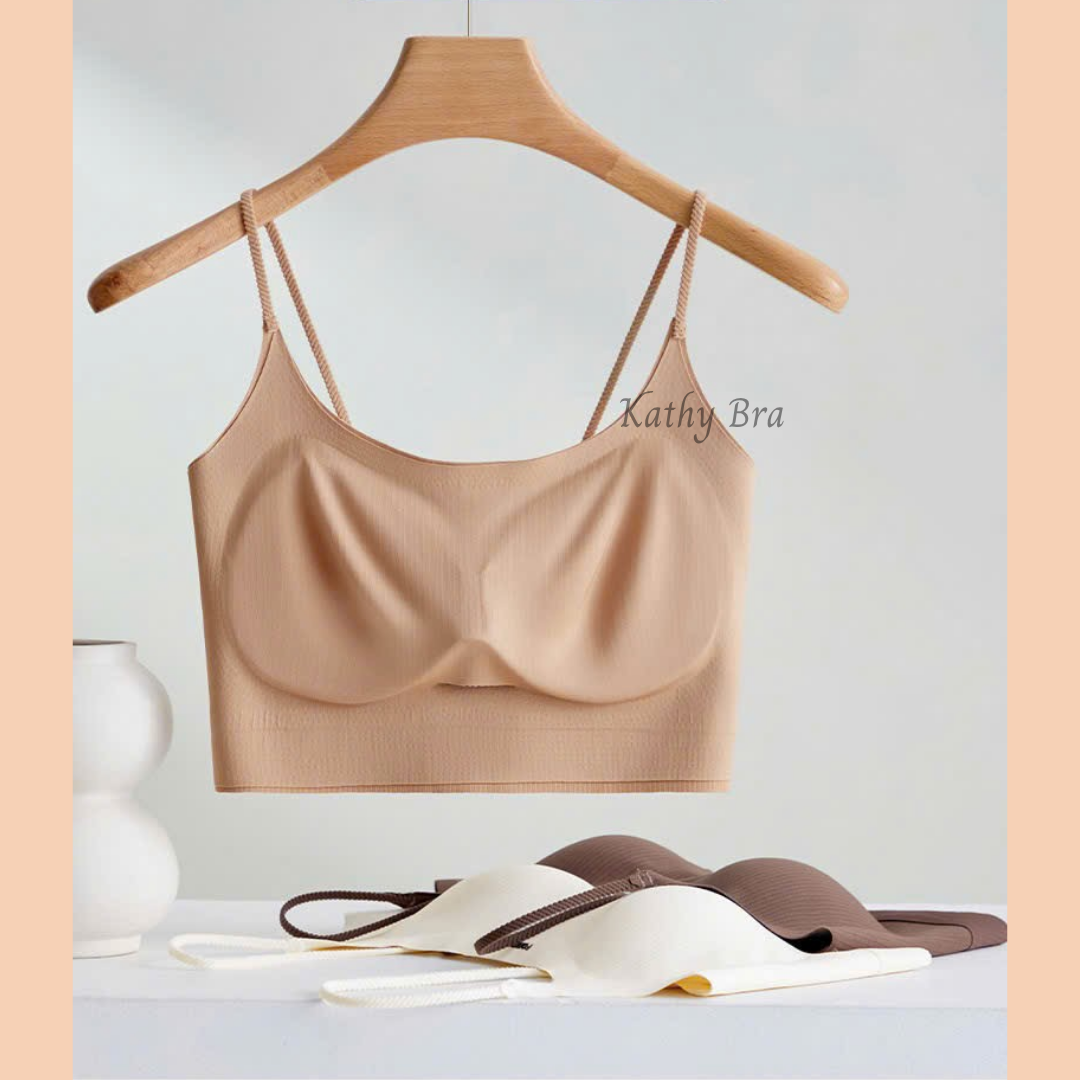 C10 [LOẠI 1] Áo Bra 2 Dây Basic KATHY BRA Chất Gân Tăm Co Dãn Tốt Có ...