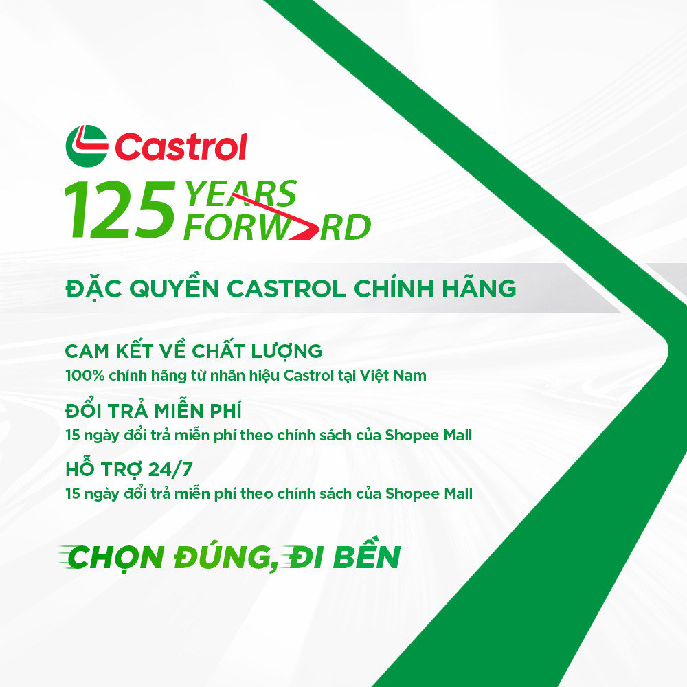 Dầu nhớt xe tay ga Castrol ACTIV SCOOTER 10W-40 4-AT (1L) | Shopee Việt Nam