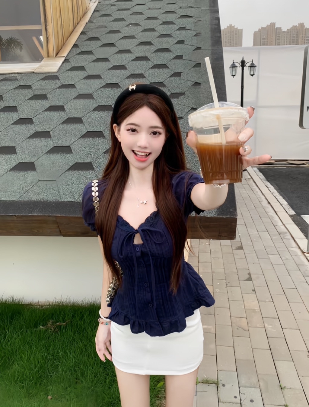 Áo Kiểu Nữ Đi Chơi, Đi Học, Áo Ngắn Tay Tiểu Thư Sang Chảnh Cho Nàng ...