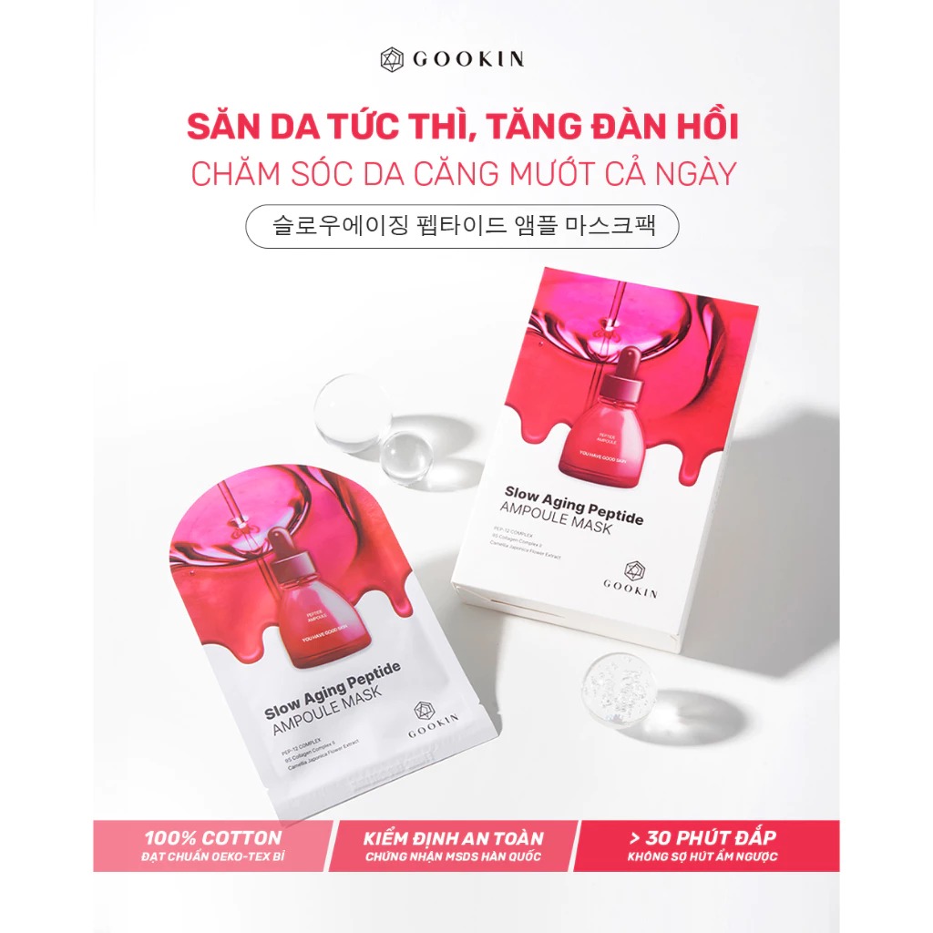 (COMBO) Mặt nạ Gookin Ampoule Mask | Shopee Việt Nam