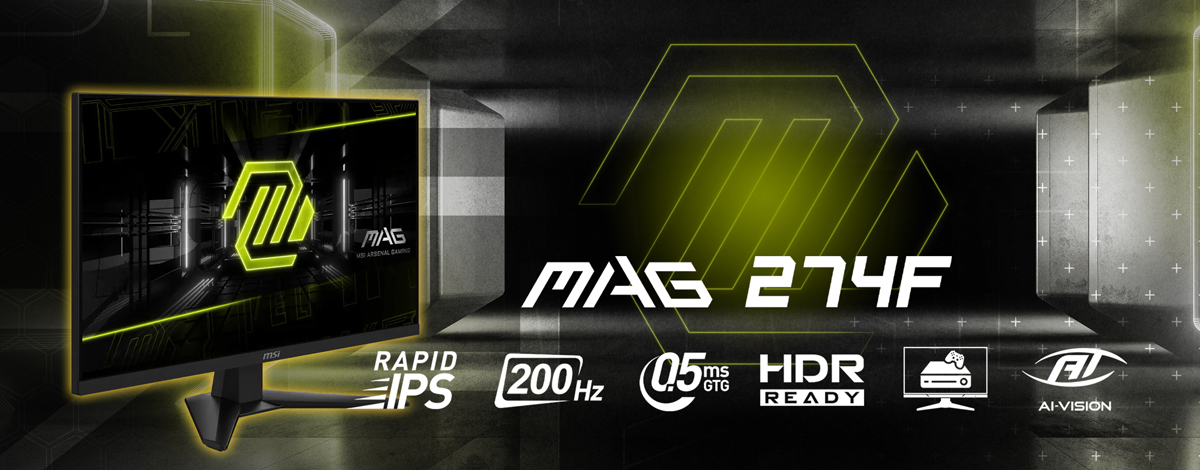 Màn hình MSI MAG 274F (27 inch/FHD/Rapid IPS/200Hz/0.5ms) | Shopee Việt Nam