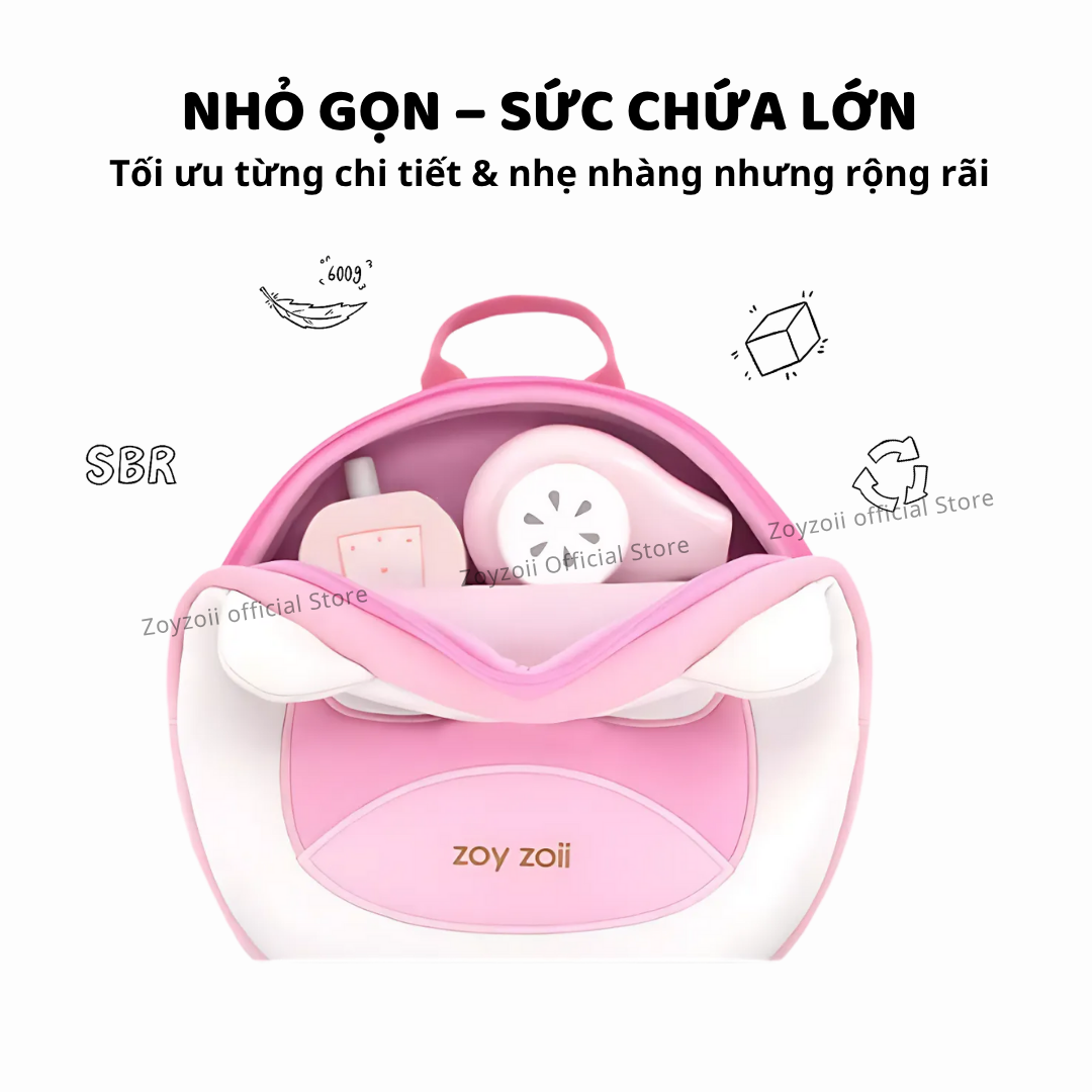 Balo cho bé mầm non chính hãng cao cấp Zoyzoii Animal Series Safety ...