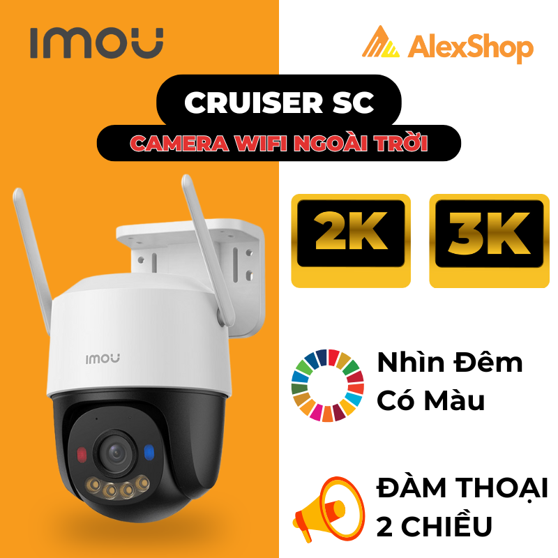 [2025] Camera Imou Titan Pro Cruiser SC/ S51/ S31 5M 3M Ngoài Trời ...